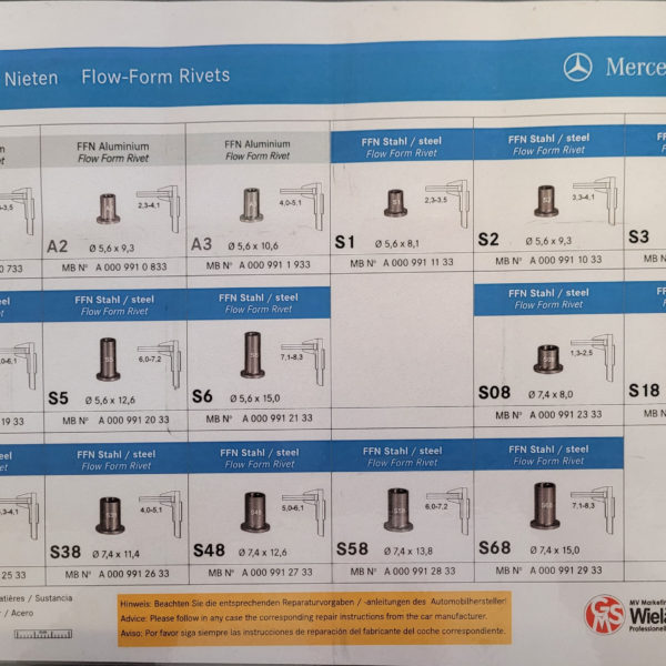 FFR Box – Flow Form Rivet Assortment
